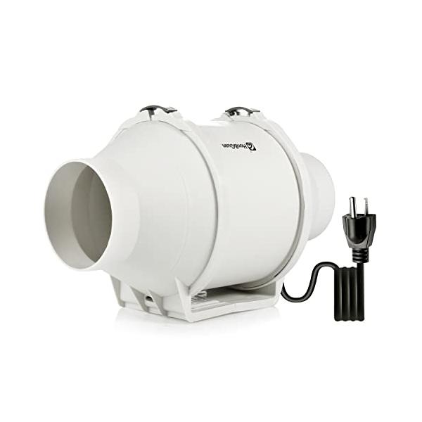 工業用ホワイト/HF-100P/φ100mm/PK750・Size:HF-100P/φ100mm・パッケージ個数:1・?超大風量独自の空力設計、立体形状の羽根と誘導モーターを搭載しています。電気焼肉器や塗装ブースはもちろん、広いリビングやオ...