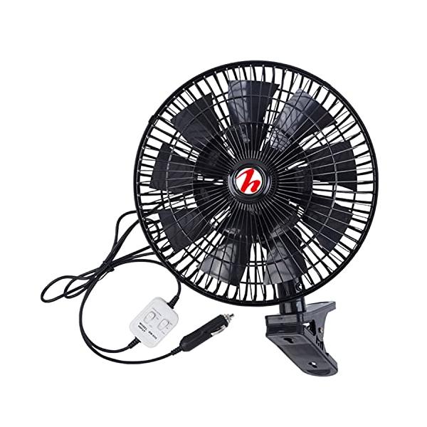 K-FAN10 24V車用(首振り機能付き)黒/24V/K-FAN10・Style:K-FAN10 24V車用(首振り機能付き)・大型車対応の24V仕様トラック、バス等の大型車に対応した24Vモデル・自動首振り機能左右の自動首振り機能を搭載...