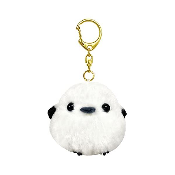シマちゃんホワイト/XS/702609・Style:シマちゃん・ふくふくシマエナガが豪華なゴールドキーホルダーつきで登場！ かばんにつけていつでも一緒♪・ふくふくシリーズ アミューズメントやことりカフェ等で大人気の ふっくらとかわいいふくふ...
