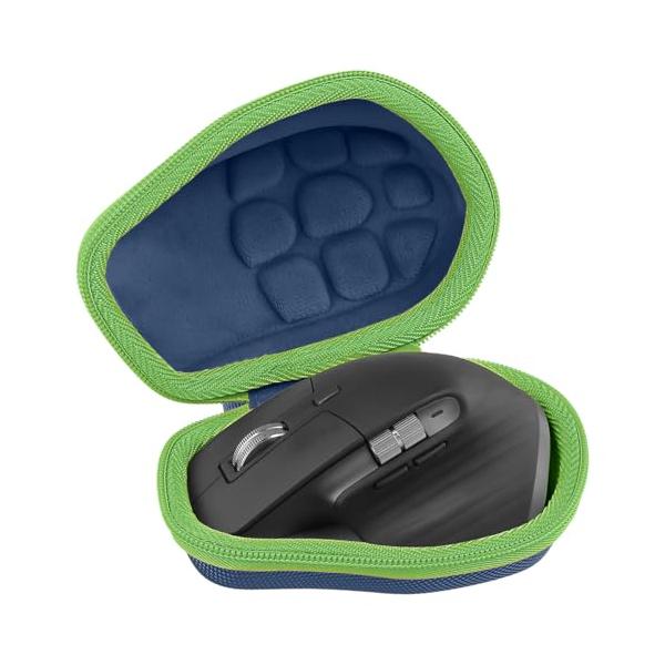 ブルー/-/-・Color:ブルー・特別な保護トラベル収納ケース-Aenllosi 互換品 Logicool ロジクール マウス MX Master 4/MX Master 3/MX MASTER3s 保護トラベル収納ボックス(注：ロジクー...