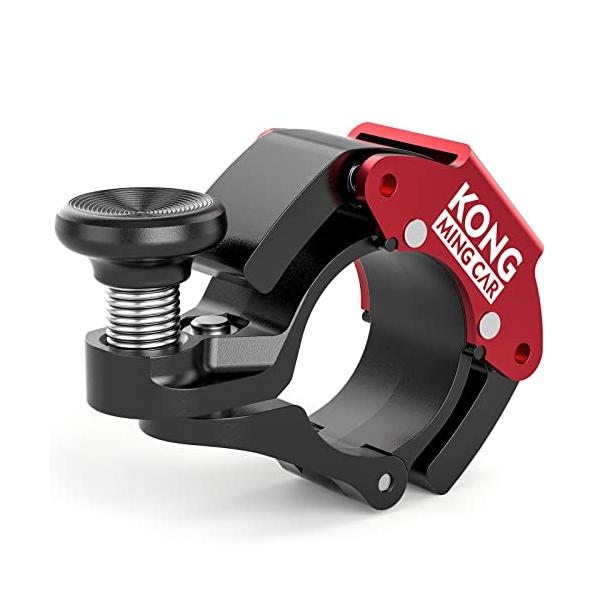 インダストリアルレッド/ワンサイズ/KONG-280・Color:レッド・独自の鳴音機構を採用し、さわやかな音色にこだわっています。・音が不要な場合は指先で触れるだけで音を止めることができます。・小型軽量ボディ。・シンプルでスマートなデザイ...