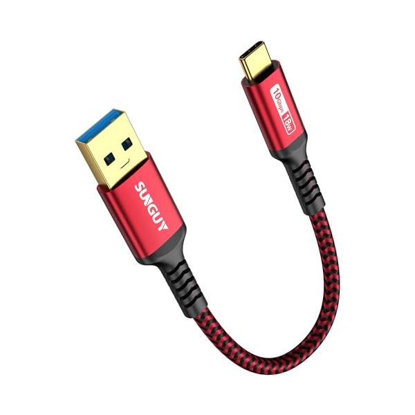 レッド/0.15m/-・Size:0.15mColor:レッドNumberOfItems:1・?Gen2 10Gbps 超高速データ転送SUNGUY USB 3.1 type c ケーブルは、最大10Gbps高速データ転送をサーポートします...