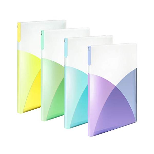 40ポケットフルーツスカッシュ/-/FC-410P×4/98-413414415416・Color:フルーツスカッシュStyle:40ポケットPatternName:単品・パッケージ個数:1・毎日を楽しい気分に♪パステルカラーのA4ファイル...