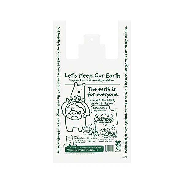 レジ袋・白 W180×H350×D100mm ECK-S・サイズ: W180×H350×D100mm〔厚み〕0.016mm〔マチ形状〕横マチ・仕様:片面印刷 エンボスあり