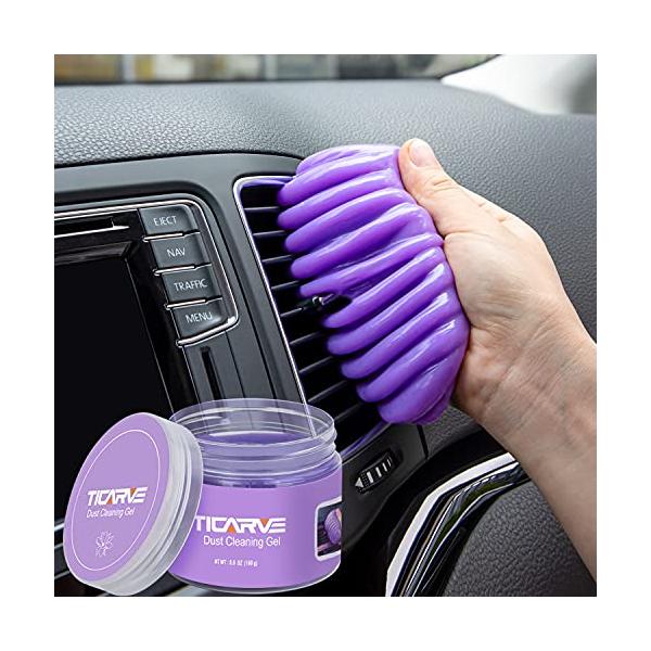 パープル/160 g/-・Color:パープル・パッケージ個数:1・車用品 便利グッズ お掃除スライム掃除用スライム 車は、車内の狭い場所にたまったホコリを素早く確実に除去します。エアコンの吹き出し口、ダッシュボード、シフトノブ周りの細かい...