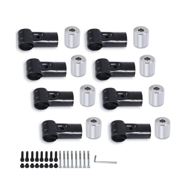 -/8個セット＆メタルジョイント/-・Size:8個セット＆メタルジョイント・パッケージ個数:1