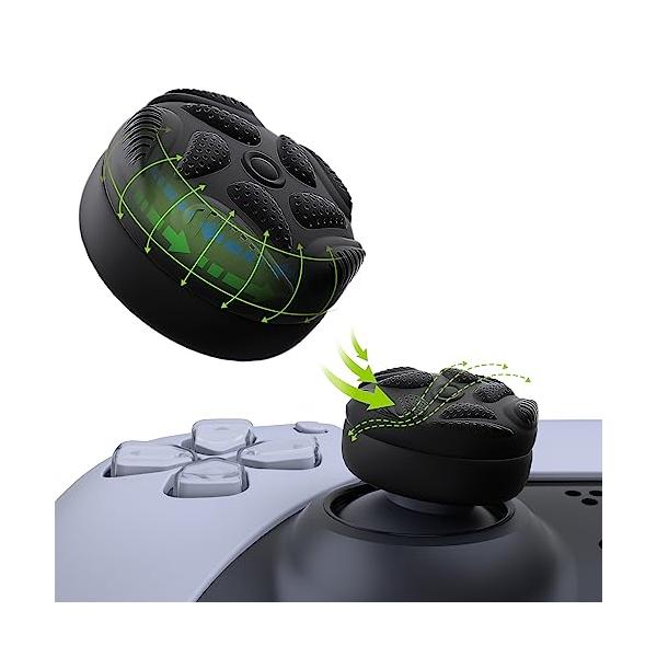 黒/Raindrop Texture Design/-・Color:黒・性：ps5に適合、ps4と互換性あり、Xbox シリーズ X/S&amp;Xbox One&amp;Xbox One S/X&amp;Xbox Elite Series...