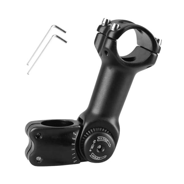 01ブラック/25.4 x 110mm/OS0908・Size:25.4 x 110mmColor:01ブラック・パッケージ個数:1・??素材-- アルミニウム合金6061、軽量で強度、耐久性、耐食性に優れています。・??仕様-- コラム径...