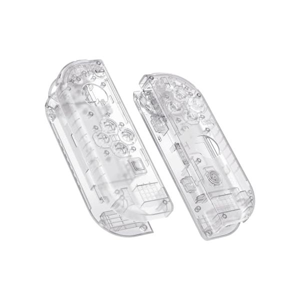 クリア/Joycon Shell and Buttons/CM501・パッケージ個数:1・スイッチジョイコンに完全にフィットするカスタムデザインの替えるハウジング。精密にカットされたケースは元のケースとまったく同じような機能しています。・ス...