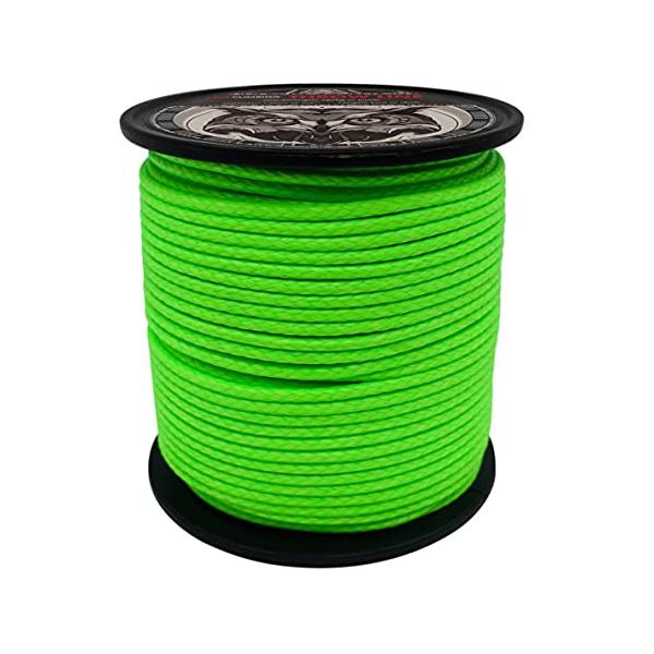 ストランド編み・1.7mm グリーン  ・・Color:1.7mm グリーン・GM CLIMBINGのスローラインは100%超高分子量ポリエチレン繊維により製造され、非常に軽くて高強度に優れます。1.7mmの650lbと2.2mmの1000...