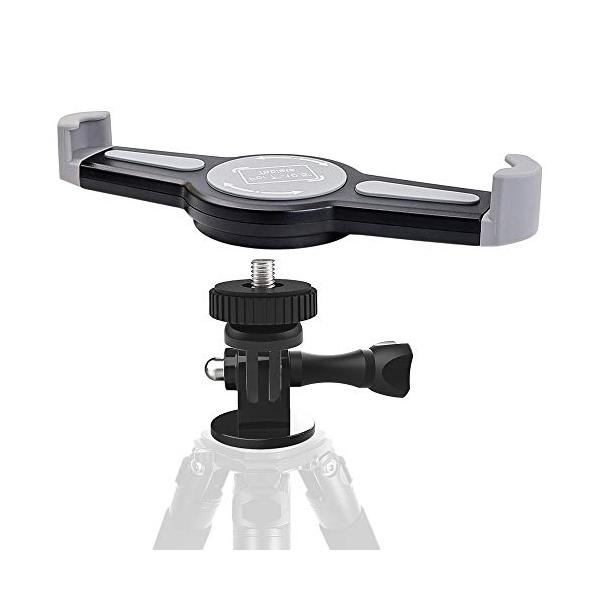 ブラック/（三脚アダプタ付き7-10.5インチ）/-・Size:（三脚アダプタ付き7-10.5インチ）・パッケージ個数:1・対応機種：iPad Mini  iPad Air  iPad 1 2 3 4 5  Samsung Galaxy  ...