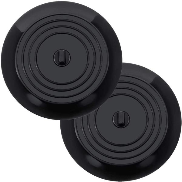 ブラック/2個組 止水フタ シンク/-・Color:ブラック・止水フタキッチンのシンクに水を溜める場合に使用します。シンク内に水を溜めて、大量の食器をつけ置き洗いする場合などに重宝します。・適用の場合商品サイズ：直径15cm　シンク排水口の...