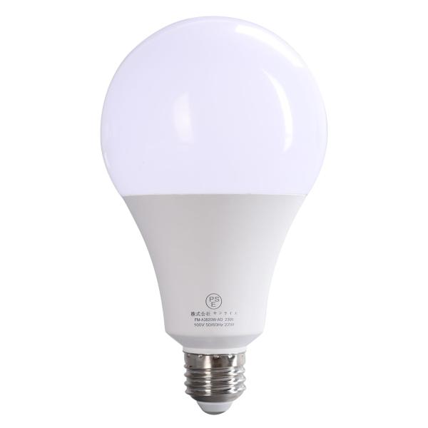 ・昼光色  A95・・Color:昼光色・??製品仕様LED 電球はe26口金、300W形相当、色温度6500K 昼光色。非調光器対応。・??高輝度＆定格消費電力(W)：全光束：3500lm。実際消費電力：22W。・??省エネ＆安全性：PS...
