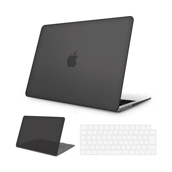 黒/Air 13 M2 M3 M4 ケース+キーボードカバー/NPMC-A13M2A-BK・つや消しの質感・ブラック 特別版?精製された複合材料と強化ポリマー層から作られ、独自の製造方法と素材が見事な手触りと見た目を実現しているからです。?...