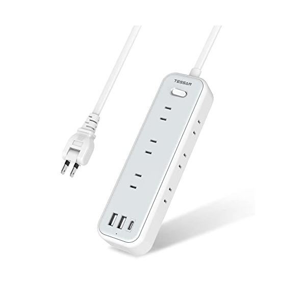 スイングプラググレー/2m/TS-709-C・Size:2mStyle:スイングプラグ・「一台12役・電源タップ」：コンセント差込口9口に加えUSB-Cポート1つとUSB-Aポート2つを搭載します。ACコンセントで複数の家電を接続しながら、...