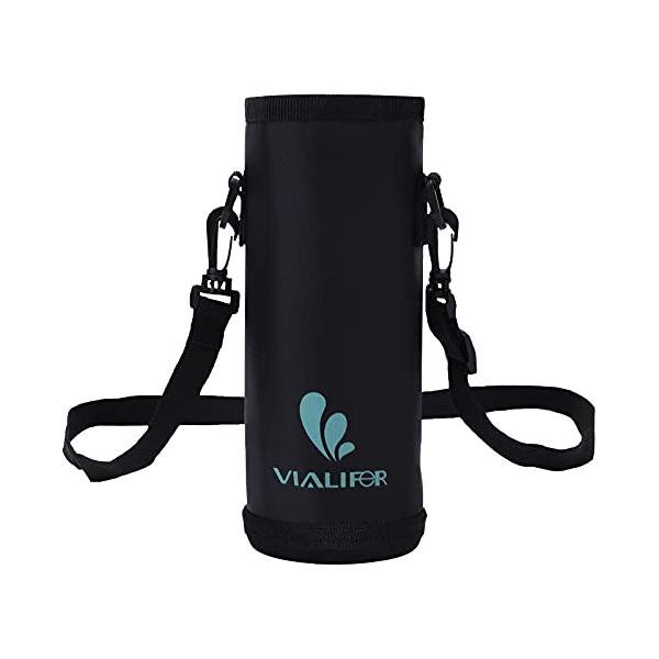 ブラック+ライトブルー/750ML/-・Size:750MLColor:ブラック+ライトブルー・三層断熱構造素材ポーチ外生地/ポリウレタン・ポリエステル、ポーチ内生地/ポリエステル 外層：ポリエステル/中層：発泡ポリエチレン/内層：アルミフ...