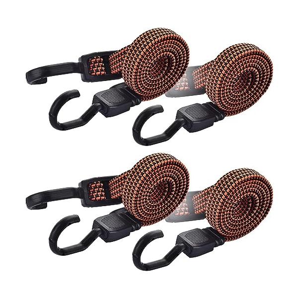 赤赤/緑/ベルト原長：1m（最大2m延伸) ;ベルト幅：19mm/KBDLH-4・Style:赤・セット内容4本セット。ベルト原長：1m（最大2m延伸) ;ベルト幅：19mm。・材質この固定紐には、ポリプロピレン加工素材を使用しています。 ...