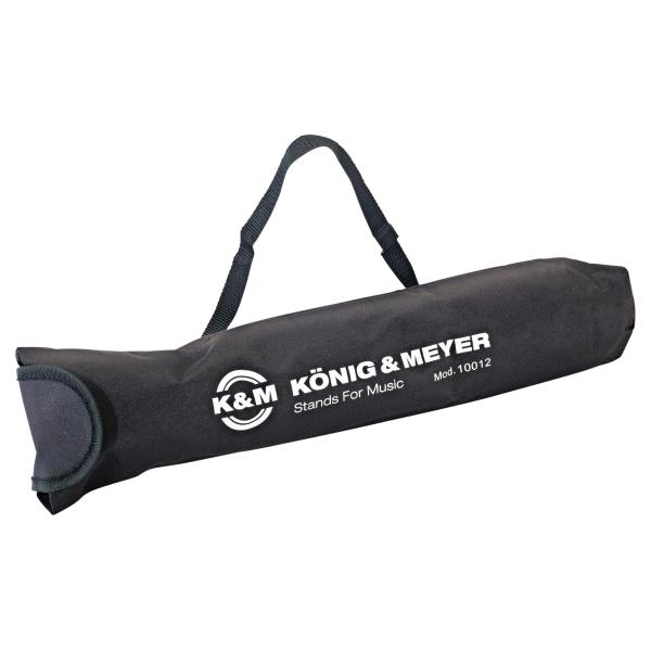 10012・ブラック  10012.000.00・・Style:10012・世界のトップブランドとして、最高の品質と信頼のスタンドメーカー『ケーニッヒ&amp;マイヤー(Konig&amp;Meyer)』。・譜面台用ストラップ付きキャリング...