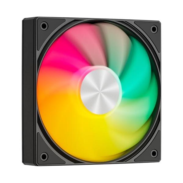 ARGB-/120MM/-・Size:120MMStyle:ARGB・高性能PC冷却ファン:高性能の120mm PWMファンで、マザーボードの温度に応じて速度を決定することができ、最大速度1650RPMの自動速度制御がです。最適な冷却性能を...