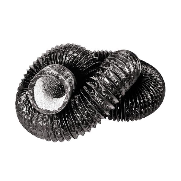 ブラック/10m-150mm/-・Size:10m-150mm・パッケージ個数:1・?ダクトホースサイズ：Φ150mm-10m、材質: PVC+PET+アルミ箔＋鋼線、使用温度範囲：-30℃-150℃、おすすめ長期使用温度範囲：-10℃-1...