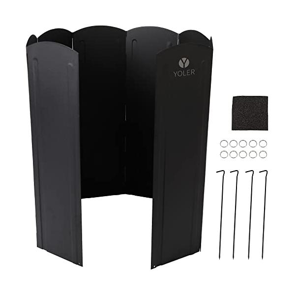 シンプルブラック版120×60cm/XL-120×60cm/YR-LWSXL-B・Color:ブラック版120×60cm・?風の影響でうまく火力をコントロールできない時、火の粉や煙に困った時、大変役にたつ反射板です、強風に心配することはなく...