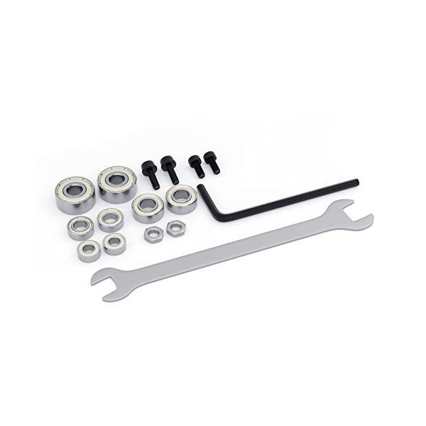 セットD-/3*7 4*8 4.76*9.5 4.76*12.7/BT-4JT・Style:セットD・パッケージ個数:1・サイズ：3*7*3x2  4*8*3x2  4.76*9.5*4x2  4.76*12.7*5x2  ネジM2.5x2...