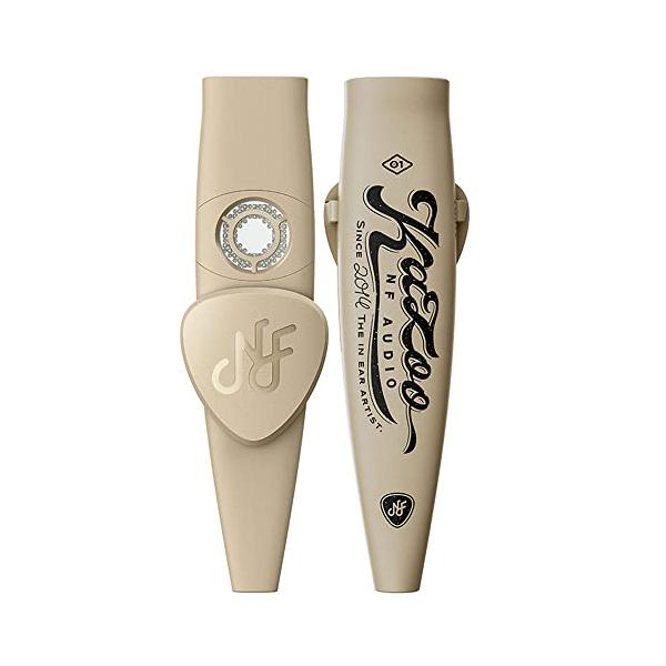 砂色/-/-・Color:砂色・パッケージ個数:1・(1)独特なイヤホンの音響振動板の設計で、従来のカズフルートの音の割れや歪みを大幅に改善し、木管楽器に近づけ、より優雅な音色を表現しています。・(2)2段階の音色調整がで、明るい音色と暖か...