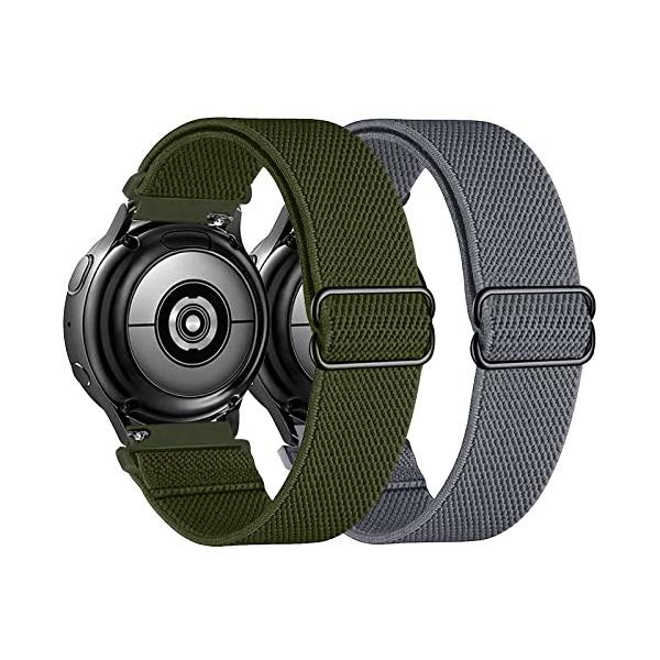 ダークオリーブ+グレー/22mm/sxwb010・Size:22mmColor:ダークオリーブ+グレー・脱ぎたくなくな極上の着心地。スタイリッシュなバンドは伸縮性のあるナイロン素材で編まれ、肌に心地よくフィットします。素材に通気性があるので...