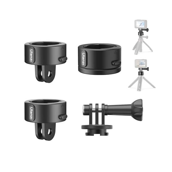 ブラック/-/-・ロックアップグレード従来のulanziクイックリリースマウントアダプターと比較して、Go-Quick IIは、二次的な保護のためのロックピンの補強を追加しています。ベースで溝もあるので決まった位置でしかはまらない様になって...