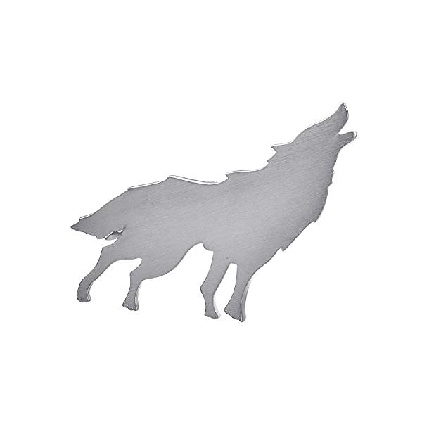 オオカミ狼 銀/cm/YST634W1JP・Style:オオカミ・オオカミ ネクタイピン製品情報素材：真鍮（素材にこだわり腐食しにくい真鍮素材を使用しております）。サイズ：4.4cm*3cm。カラー：シルバー。付属品：yoursfs専用ケー...