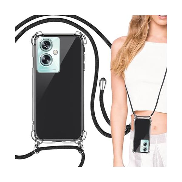 クリア+黒いストラップ/OPPO A79 5G/OPPO A79 5GCPH2557A303OP・Size:OPPO A79 5GColor:クリア+黒いストラップ・素材高品質のクリアTPU素材を採用し、心地良い触感で、優れた柔軟性を持ちま...