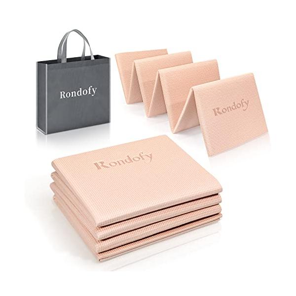 ライトピンク/-/-・Color:ライトピンク・持ち運びが便利人気フィットネスブランドRondofyのヨガマットが登場！ロール状のトレーニングマットなら持ち運ぶのは簡単ではなく、大変です。そんな悩みを解決してくれるのは、折りたたみ式ヨガマッ...