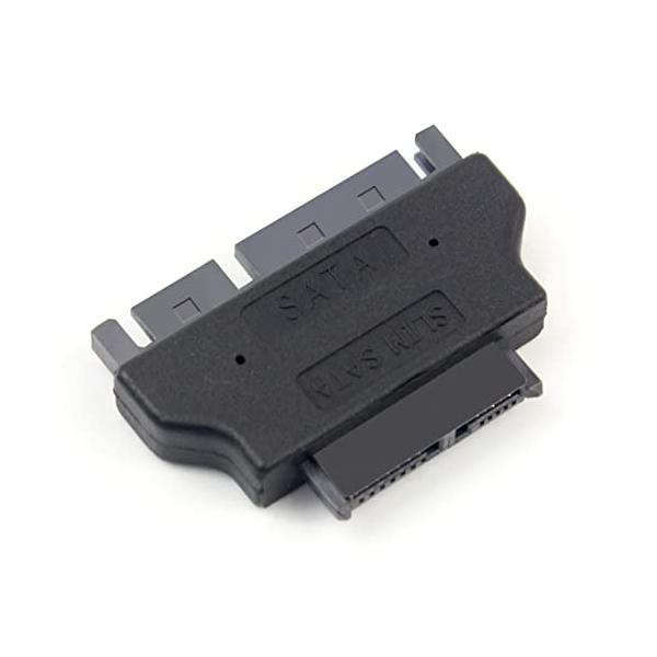 スリムラインSATAからSATA。スリムラインSATAからSATA。/-/SA-015-CY・Style:スリムラインSATAからSATA。・パッケージ個数:1・SATA 22ピンからスリムラインSATA 13ピンコンバーターアダプター。・...