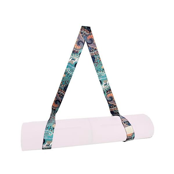 クラシックゴージャスグリーン/160 x 3.8 cm/Teeyar yoga mat strap・Color:ゴージャスグリーンSize:160 x 3.8 cm・素材:耐久性のあるポリエステルコットン(71%コットン+ 29%ポリエステ...