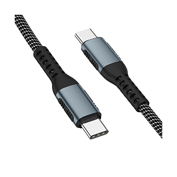 1本セット-/1m/-・Style:1本セットSize:1m・最大100W急速充電対応USB PD(Power-Delivery)対応により、最大100Wの超高速充電を対応。スマホだけでなく充電に時間のかかる各種タブレット、PCなどの充電時...