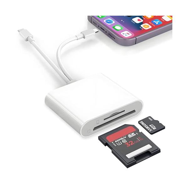 -/TYPE-C IN IOS/-・Size:TYPE-C IN IOS・パッケージ個数:1・■ デュアルスロットで多種カードに対応 SD カードスロット（SD/SDHC/SDXC/RS-MMC/MMC Micro）と TF カードスロット...