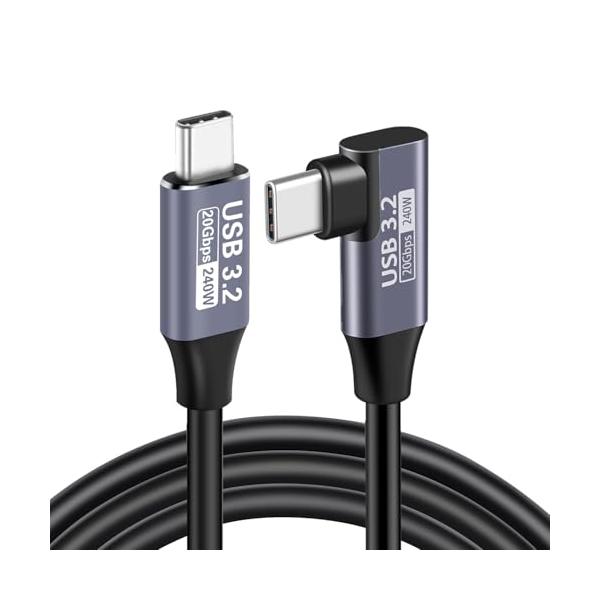 -/0.5M/-・Size:0.5M・?L字型のデザインtype-c ケーブル l字 は、片側L字型のデザインで、使いやすいようにしています。テレビ/ディスプレイの背後にある挿入口にしても、壁とソファの隙間にある挿入口にしても、ゲームをプレ...