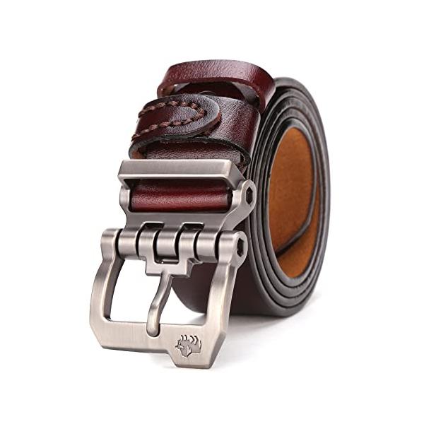 カジュアルエレガントブラウン6/36.5-39/ベルト長さ115cm/-・Color:ブラウン6Size:36.5-39/ベルト長さ115cm・本革製ベルト　優れた素材ベルト: 牛革、バックル：合金。 上質な革を採用しており、見た目の高級感...