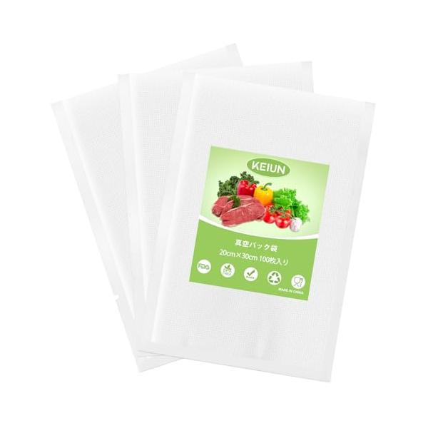 透明/20cm*30cm*100枚入り/QY100YDW・Size:20cm*30cm*100枚入り・?? 鮮度長持ち設計 高い密封性で空気の侵入をしっかりとブロックいたします。これにより、湿気や臭い移り、カビの発生を効果的に防止し、食材の...