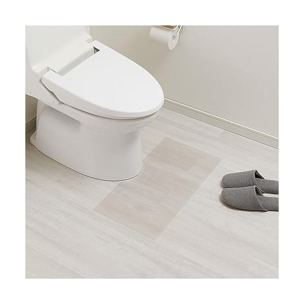 f.トイレマットクリア/30 x 60 cm (長方形)/TM60-30-1E・Size:30 x 60 cm (長方形)Style:f.トイレマット・パッケージ個数:1・製品サイズ / 幅60×奥行30×厚さ0.08cm・耐熱温度 / 6...