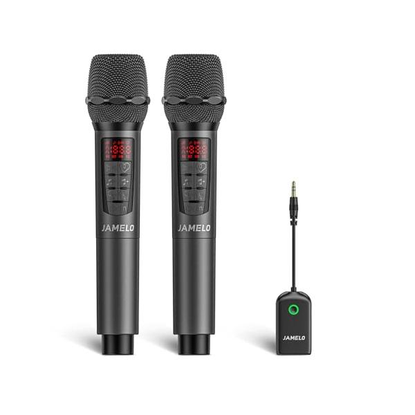 ブラック/-/2.4GHz P10・Model:2.4GHz P10・パッケージ個数:1・6つのリバーブモード ワイヤレスカラオケマイクには、エコー、イコライザー、BGM、マイク音量調節のボタンがセットアップされています。 ユニークな6つの...