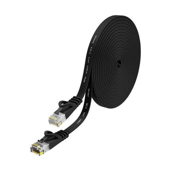 ・黒 10m CAT6 10m B・・Size:10mColor:黒・規格:CAT6はCAT5eより高い帯域幅を持って、高速伝送、通信安定、最大1.0Gbps/250MHzの標準に達っする、10GBASE-T、100BASE-T、1000B...