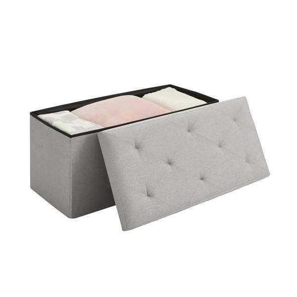 １個グレー/奥行き 38cm × 幅 76cm x 高さ 38cm/KHD-OB03-GRY-76・Size:奥行き 38cm × 幅 76cm x 高さ 38cmColor:グレー・パッケージ個数:1・商品仕様サイズ：幅76x奥行き38x...