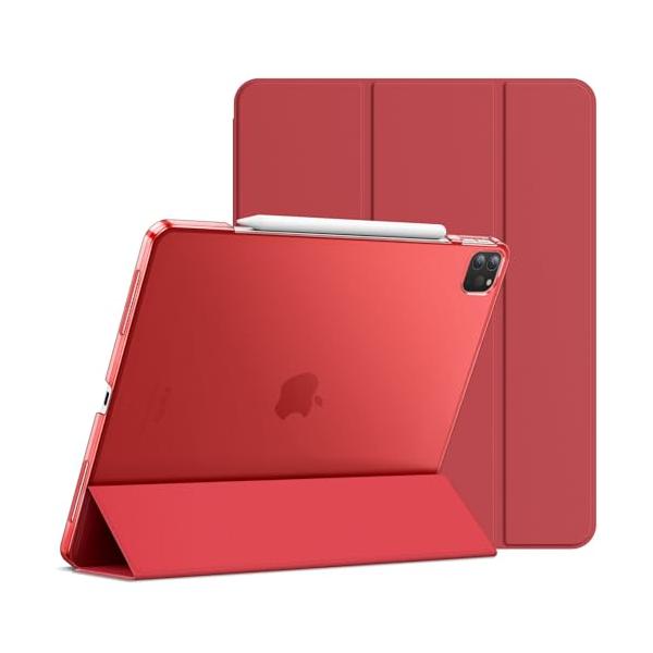 レッド/12.9-inch/3056E・Color:レッド・パッケージ個数:1・Pencilのペアリングとワイヤレス充電に対応できます。iPad Pro 12.9インチ (2020 / 2018モデル) のために専門設計。ご購入の前、iPa...