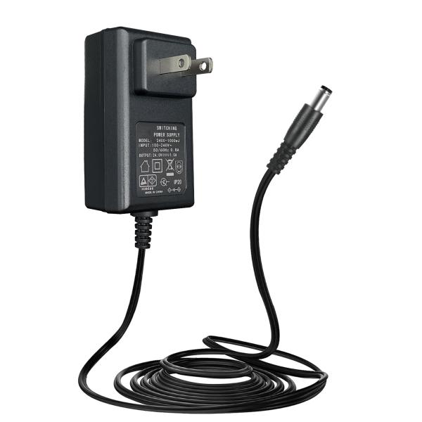 -/24V-1A/-・Size:24V-1A・[AC - DC 24V 1Aアダプター] ---AC入力: 100V-240V 50Hz/60Hz; DC出力：24V 1A/1000mA 24W。 コードの長さ：1.8M。 標準プラグサイズ...