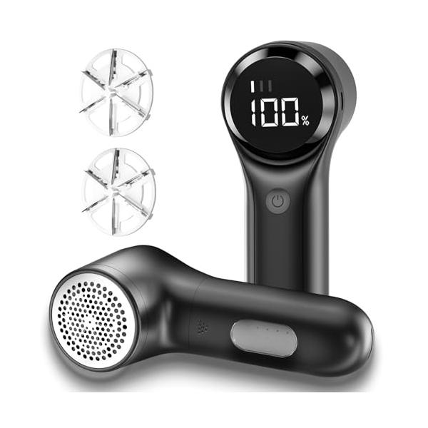 ブラック/正常/FSR-Q27-JBLK-01・Color:ブラック・??2024年新モデル&amp;強力６枚刃??6枚刃を高速旋回させ強力な吸引力を実現し、急ぎのお出かけ時も、一瞬で毛玉が取れます!シンプルデザインで出したままでも気になら...