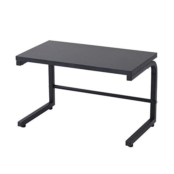 レンジ上ラックシンプル幅40ブラック/幅40/RKS-4022(BK)・Color:ブラックStyle:レンジ上ラックシンプル幅40・パッケージ個数:1・お客様組立品・本体サイズ:幅40×奥行22×高さ25cm・材質:フレーム=スチール(エ...