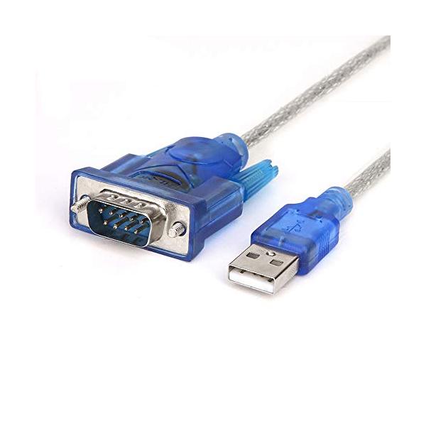 シリアル/USBオス　DB9オス/USB-RS232-Female-80CM・Size:USBオス　DB9オス・パッケージ個数:1・用途：USB2.0メス-RS232オスシリアルケーブルはBD9コネクタをUSBコネクタに変換し、USBシリア...