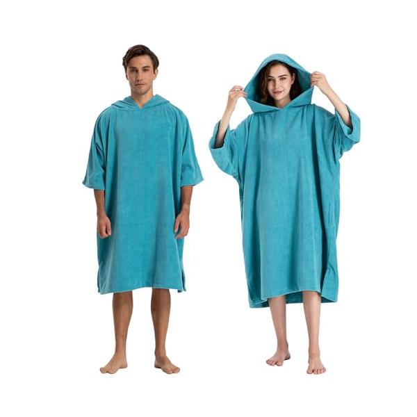 サックス ブルー/フリーサイズ/-・Color:サックス ブルー・不満解消★Surferの「あったらいいな」から生まれた、オールマイティお着替えポンチョ！サーフィン済みに、海上がりのストレスを軽減できます。厚手なので透ける心配なし！人目を気...