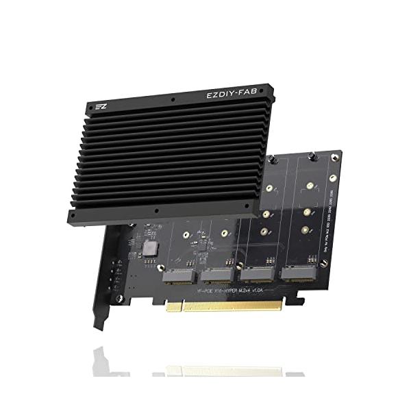 -/-/YIHPI338-1・パッケージ個数:1・カードは 4 つの NVME M.2 SSD の同時使用をサポートしますが、マザーボードには PCIe 分岐機能が装備され、PCIe X4X4X4X4 または 4X4 モードを設定できる必要...